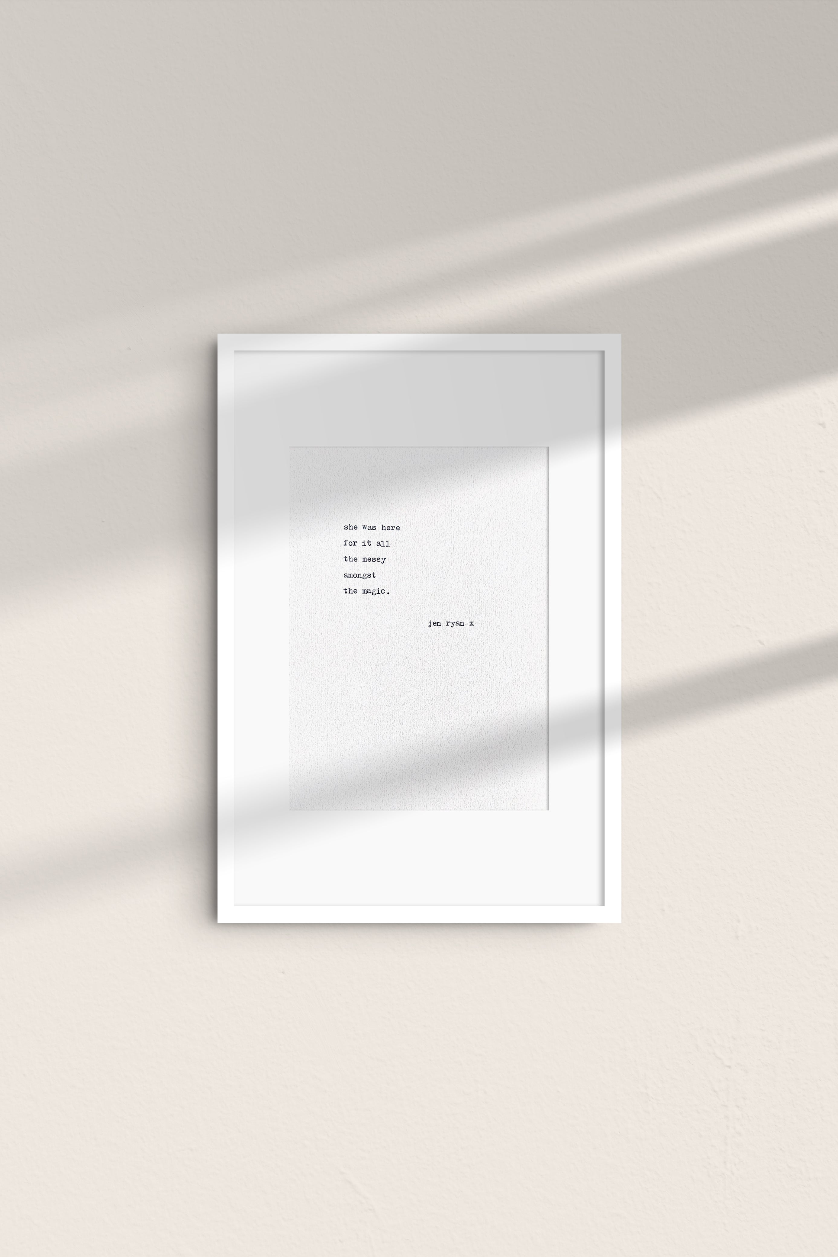 'mess + magic' – wild words by jen ryan